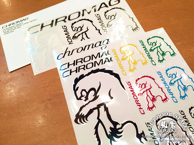 CHROMAG クロマグ [ Sticker Pack ] ステッカーパック【 GROVE青葉台 】 BIKE-ONLINE